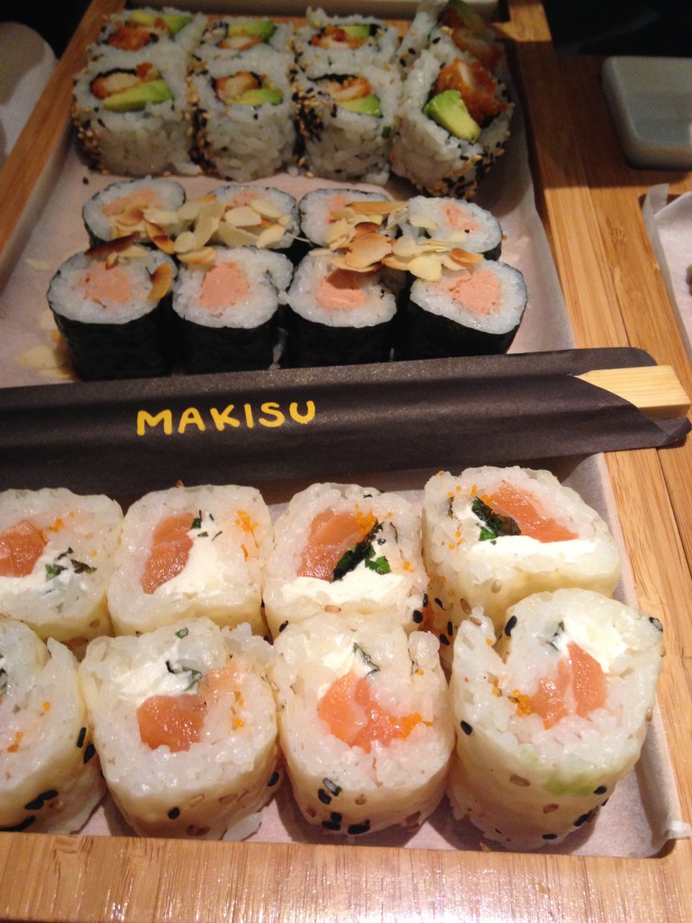 Makisu, sushis pas chers rue du Bailli à Ixelles (Bruxelles)